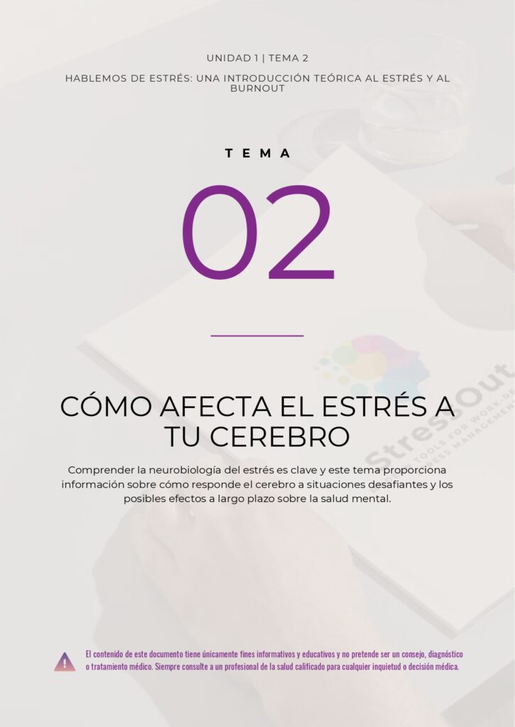 Topic 02: How Stress Affects Your Brain | StressOut Project